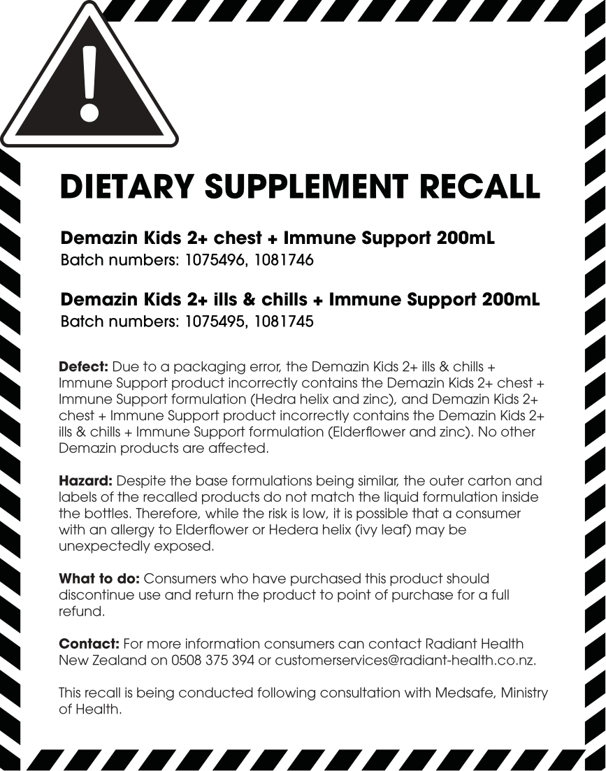 Cold & Flu Relief | For Adults & Kids | Demazin